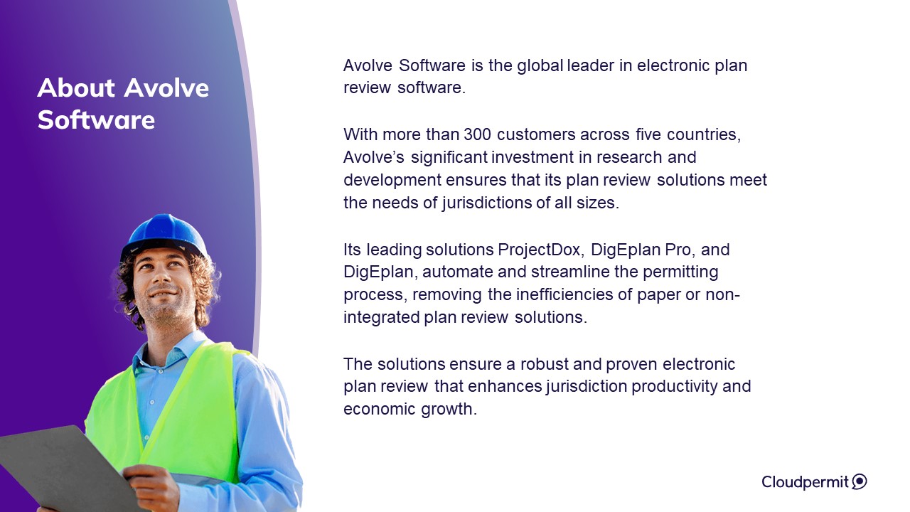 Permit Powerhouse: Avolve Software and Cloudpermit Integration Permit Powerhouse: Avolve Software and Cloudpermit Integration